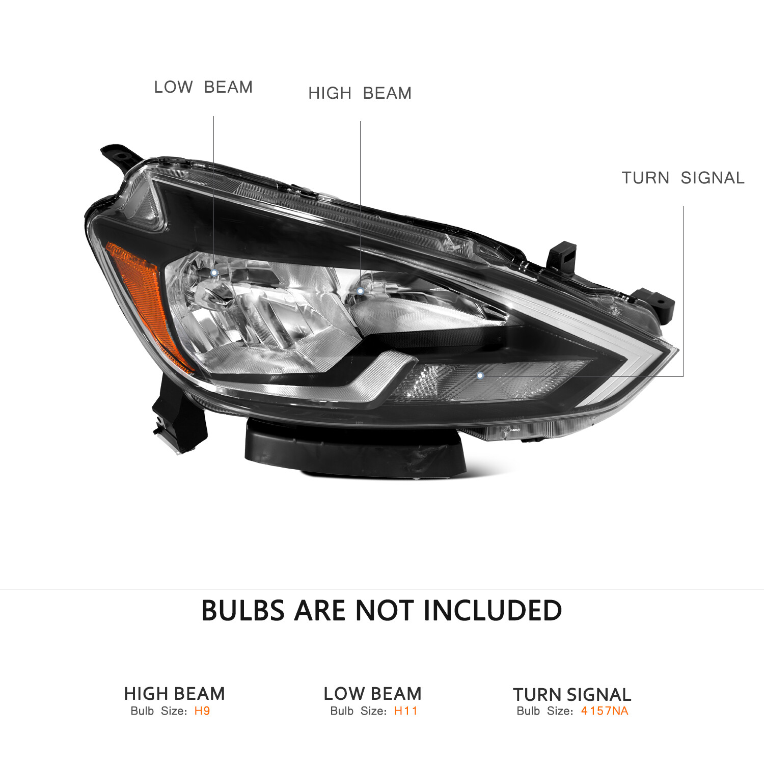 2017 Sentra Headlights 2016-2019 Nissan Sentra Headlight Assembly ...