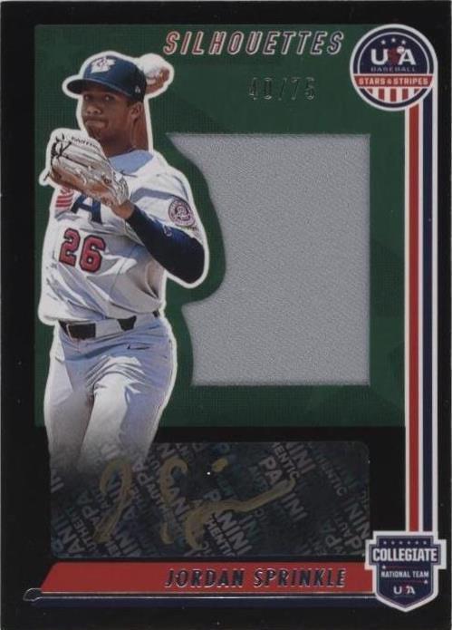 2022 Panini USA Baseball Stars & Stripes - USA Baseball Silhouettes ...