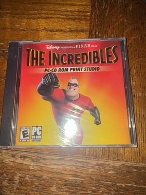 Disney Pixar's the Incredibles PC-CD Rom Print Studio Game for Windows ...