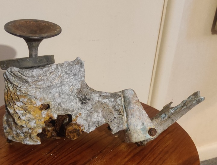 WW2 Wright Radial R-2600 Twin Cyclone Engine Relic USA B17 Trawled up ...