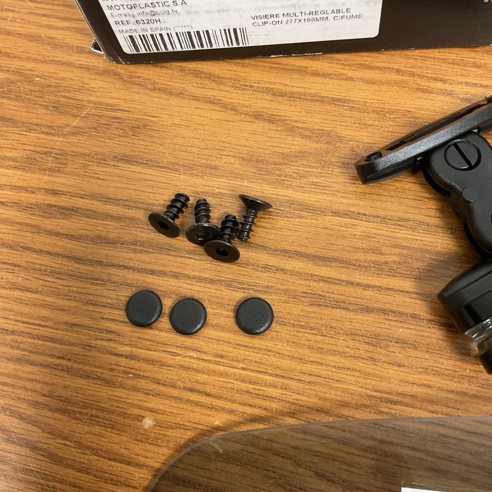 Puig Windscreen Clip-On Visor Light Smoke 6320H Read Description | eBay