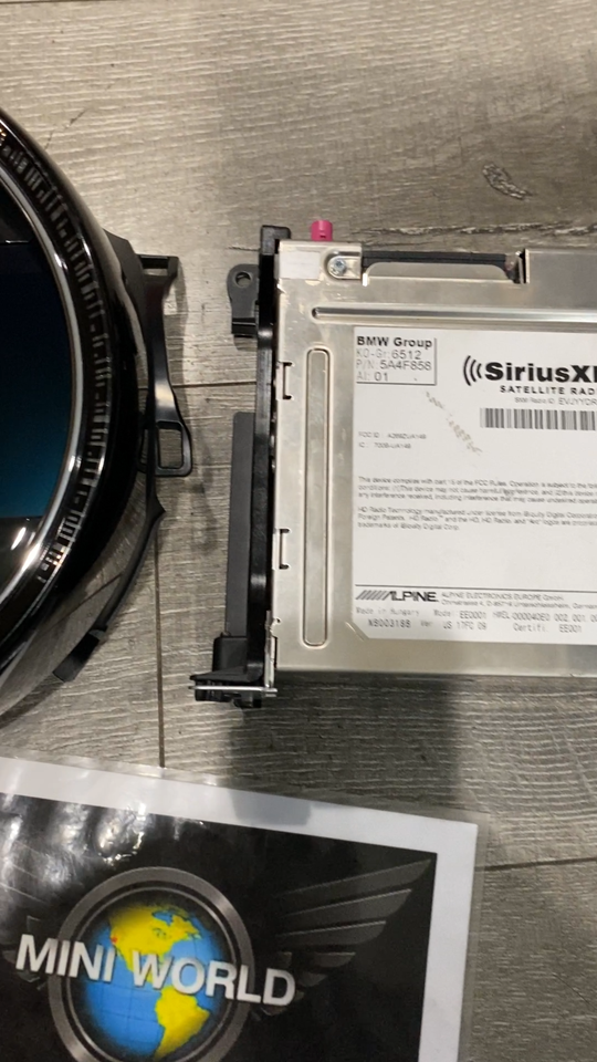 GENUINE MINI COOPER F55 F56 TOUCH SCREEN NAVIGATION RADIO HEAD UNIT | eBay