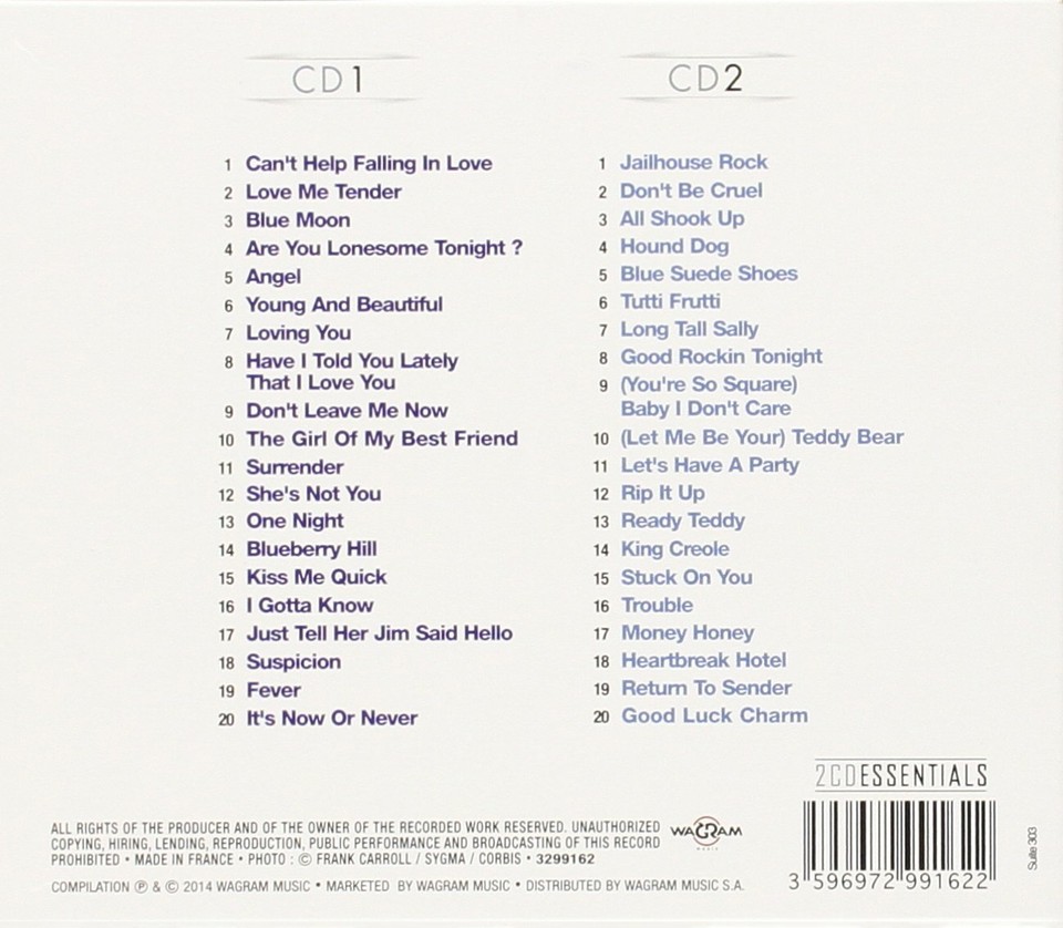 Elvis Presley Essentials (CD) (UK IMPORT) 3596972991622 | eBay