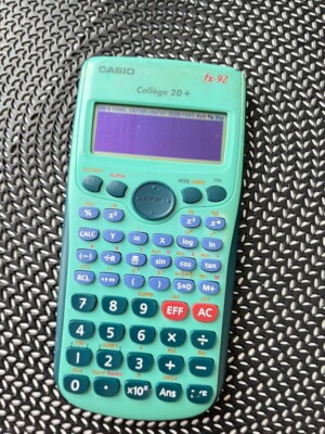 Casio calculator fx-92 | eBay