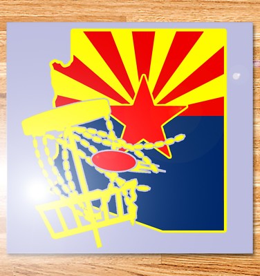 6" Arizona Disc Golf Vinyl Decal | eBay