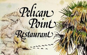 Vintage JOE PINCKNEY Art Menu PELICAN POINT RESTAURANT Hilton Head ...