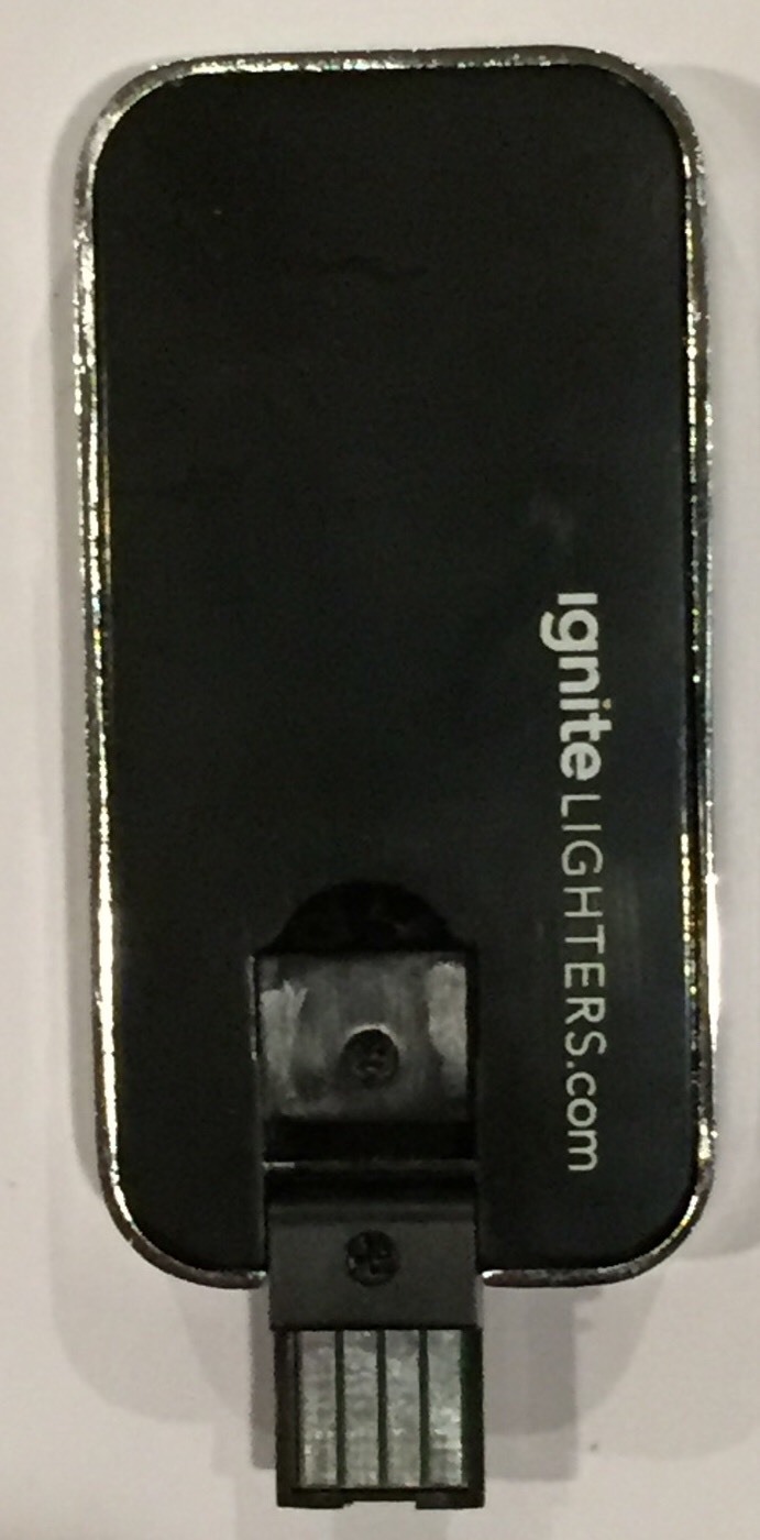 Ignite E-Data Rechargeable USB Lighter with Integrated Micro SD Card ...