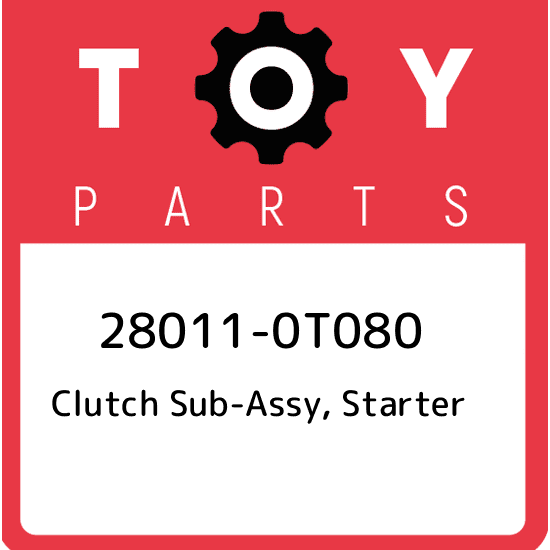 28011-0T080 Toyota Clutch sub-assy, starter 280110T080, New Genuine OEM ...