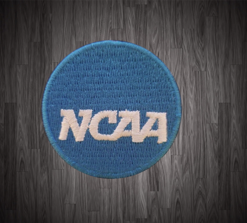NCAA Blue Logo embroidery iron on All Sports patch Football Basketball ...