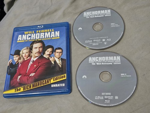 Anchorman: the Legend of Ron Burgundy (2004) (Blu-ray + DVD, 2010, 2 ...