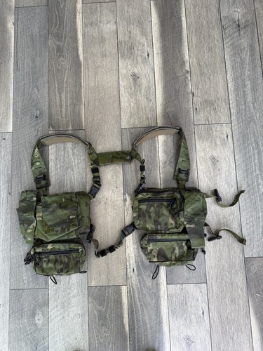 Multicam Tropic Spiritus Systems 34 Alpha Split Chest Rig Loadout | eBay