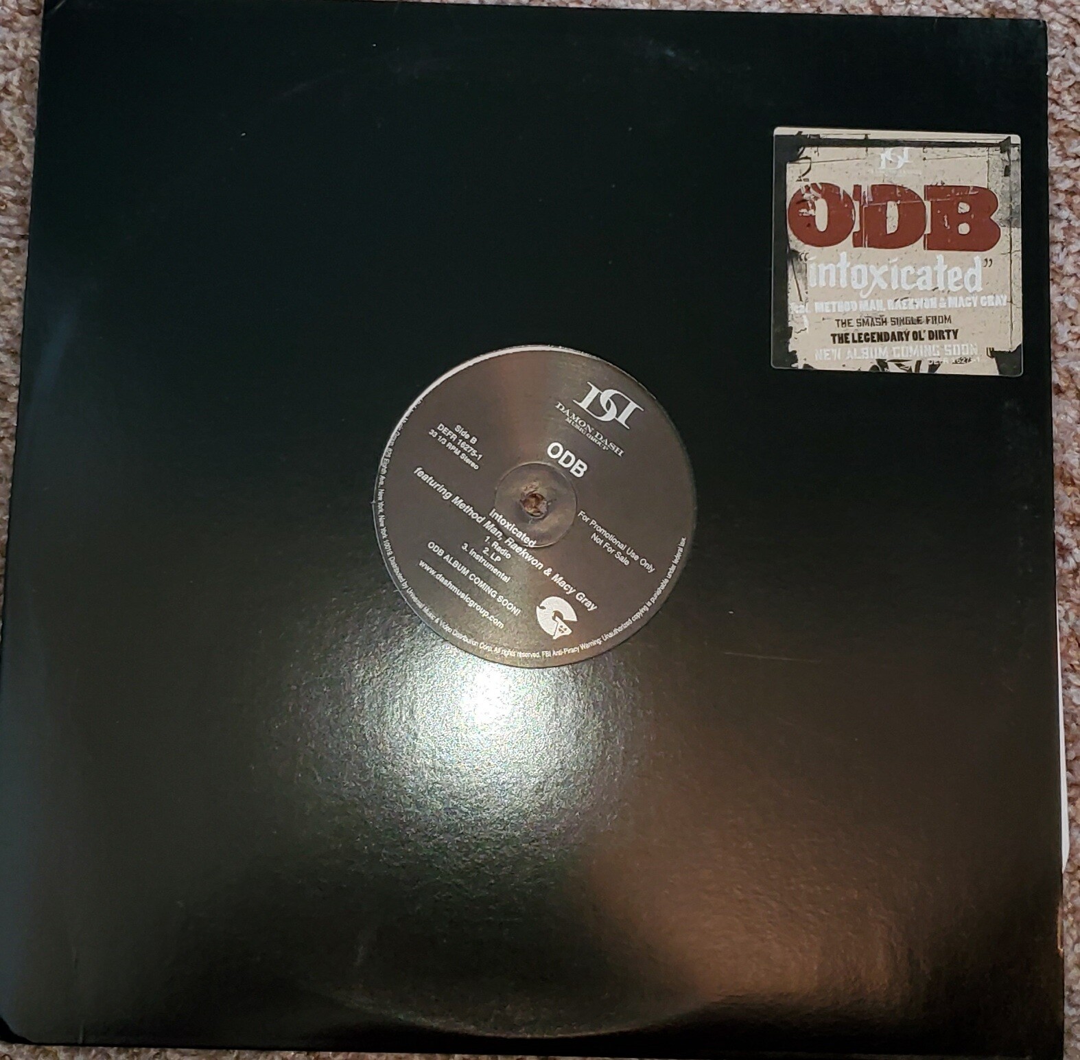 Ol' Dirty Bastard ODB Intoxicated Vinyl | eBay