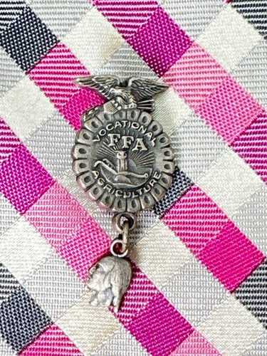 Vintage FFA Pin with Dangling Indian Head Officer's Pin | eBay