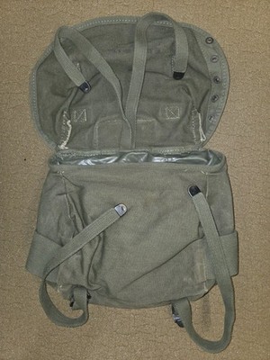 Field Pack Canvas Combat M1961 Vietnam War Era Hiking Bag USMC Rifleman ...