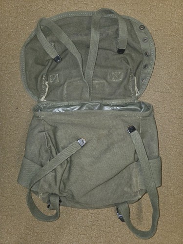 Field Pack Canvas Combat M1961 Vietnam War Era Hiking Bag USMC Rifleman ...