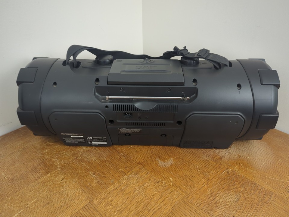 JVC Kaboom RV-NB52 Stereo Radio - Boombox w/ Remote CD Player iPod Dock ...