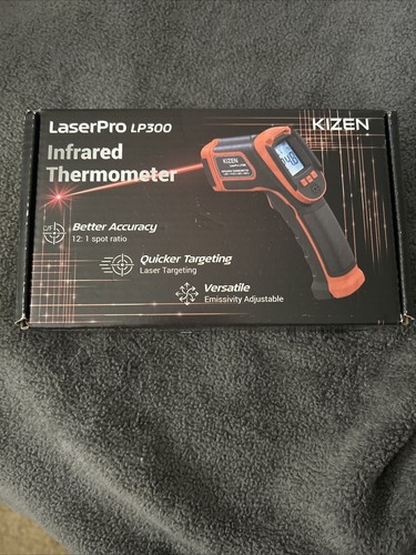 KIZEN Infrared Thermometer LaserPro LP300 Handheld Temperature Gun Orange | eBay