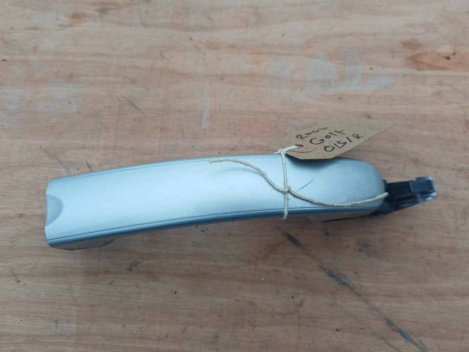 VW Golf Plus Rear Door Handle Rear Driver Side Silver OSR 2006 | eBay UK
