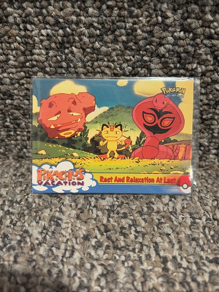 Pokemon Pikachus Vacation- Movie Animation Edition Lot Of 3 Black And ...