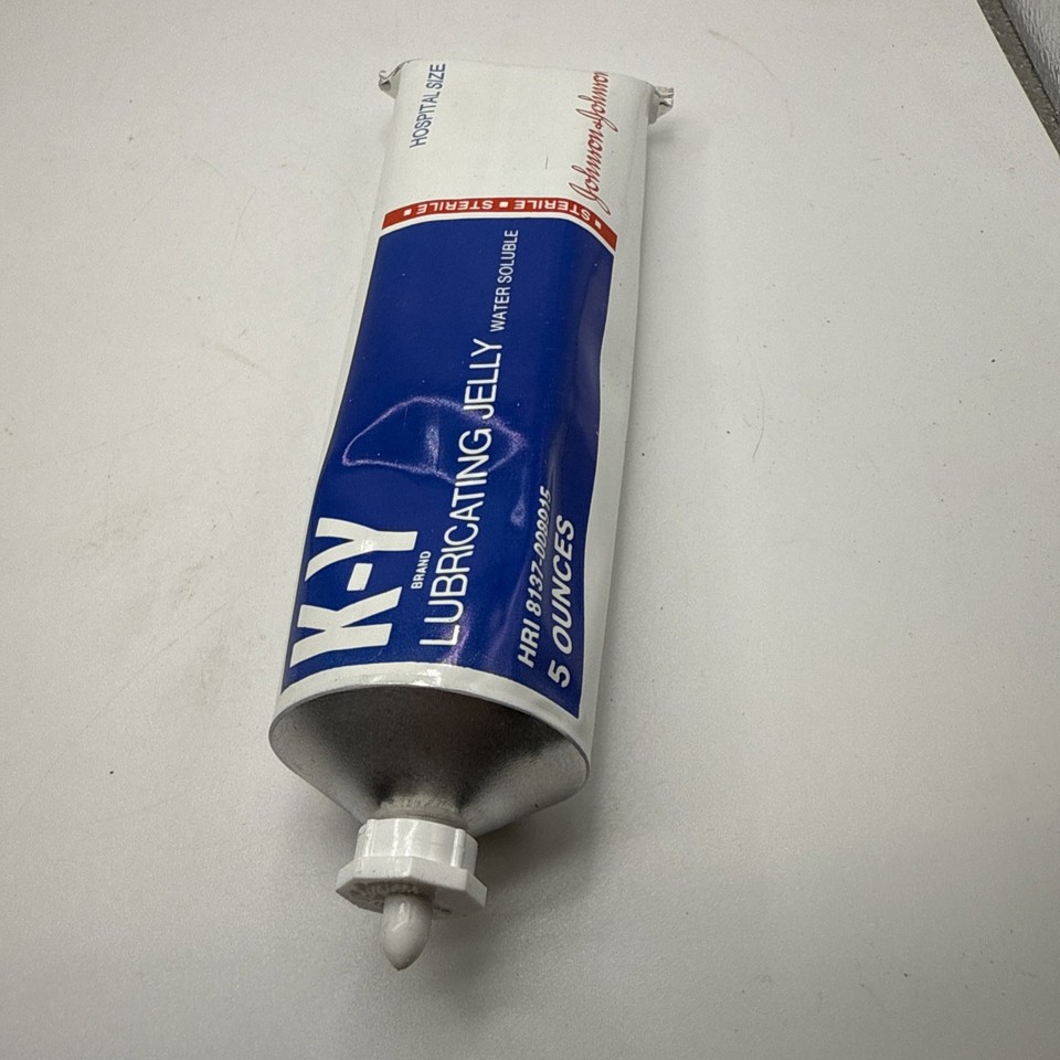 KY K-Y Jelly Hospital Size Vintage New Old Stock Lubricant Never Used ...