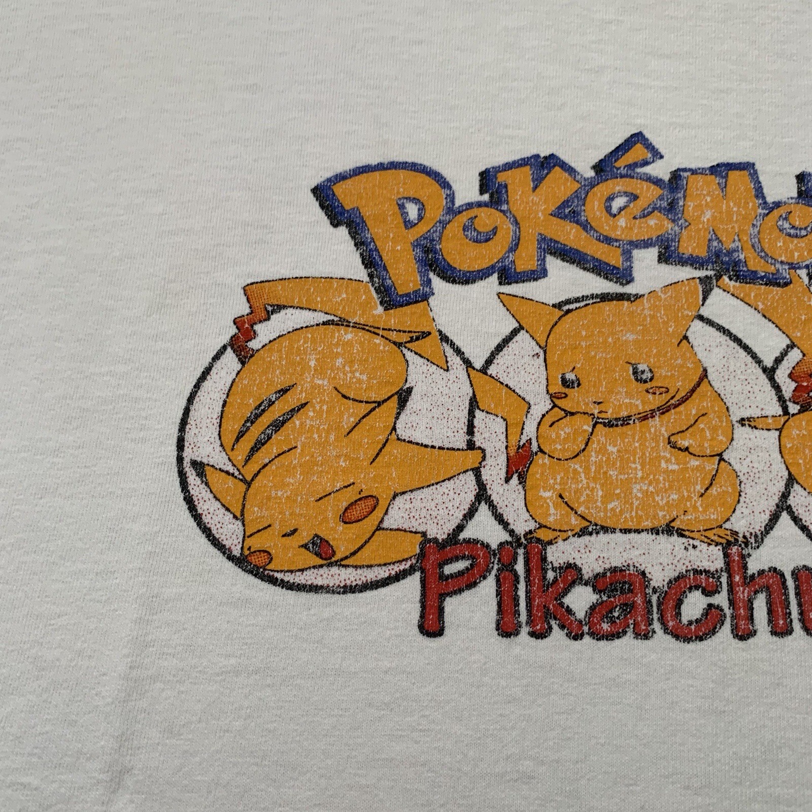 Vintage 90s Pokemon Pikachu Shirt Size ADULT L Ninten… - Gem