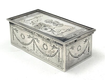 Boxes - Sterling Silver Postage Stamp