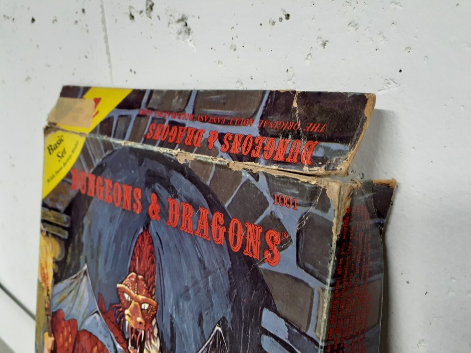 1978 2nd Ed Dungeon & Dragons Basic Box Set. Gary Gygax, Dave Ameson ...