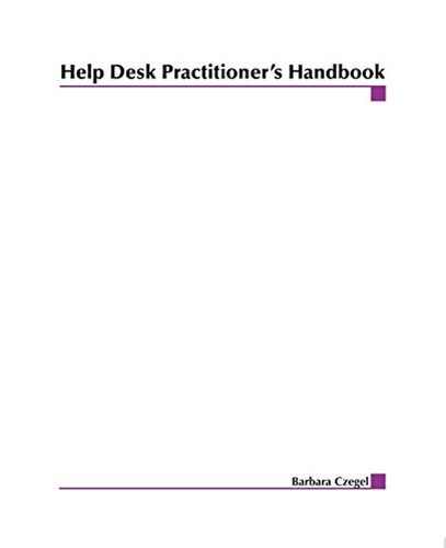 Help Desk Practitioner's Handbook Paperback Barbara Czegel | eBay