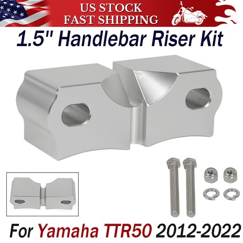 For Yamaha TTR 50 TTR50 2012-2022 1.5" Handlebar Riser Kit Aluminum Bar ...