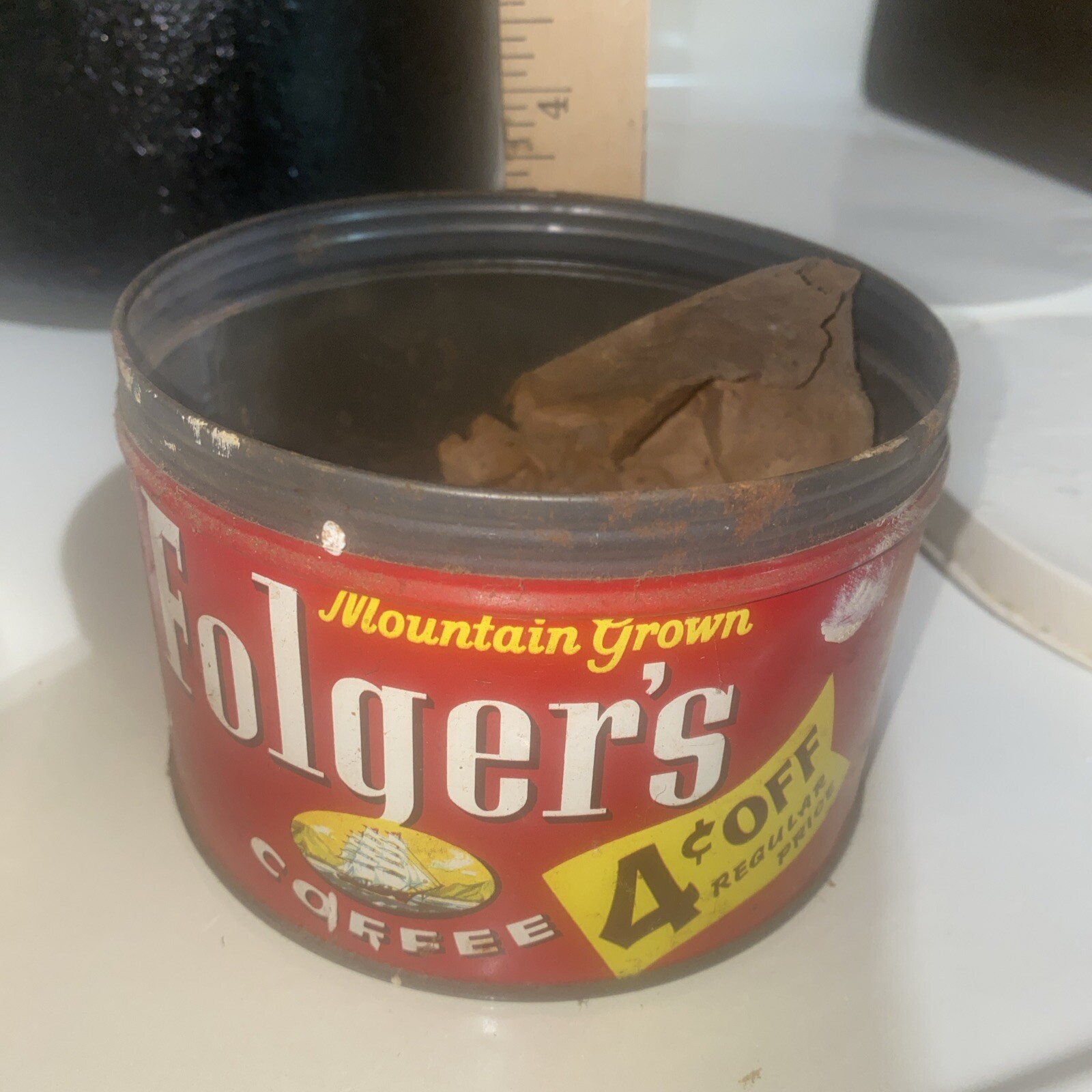 Vintage Folgers Coffee Can From The 1950’s | eBay