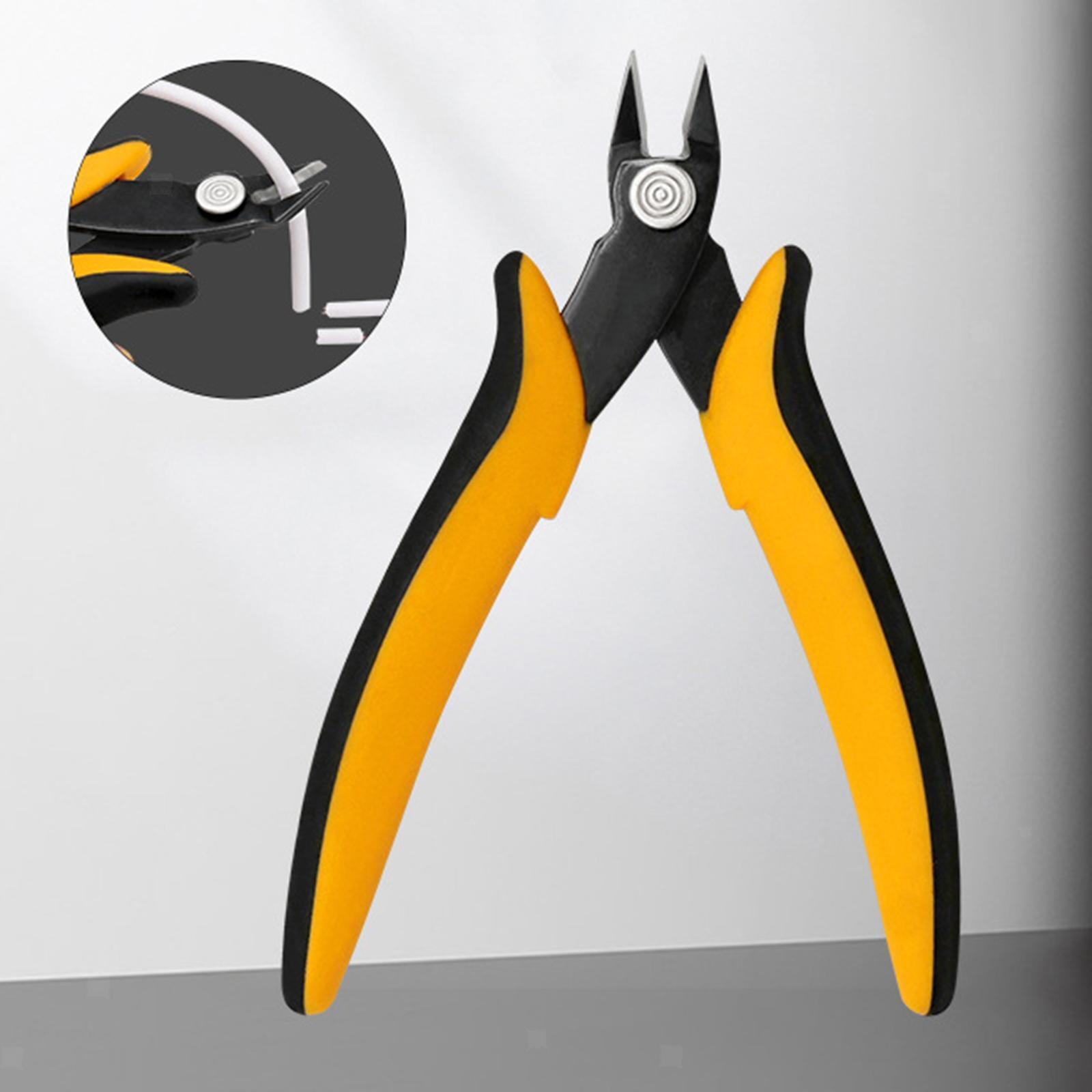 Wire Cutter, Side Cutter, Multifunctional ,Ergonomic Handle, Diagonal ...