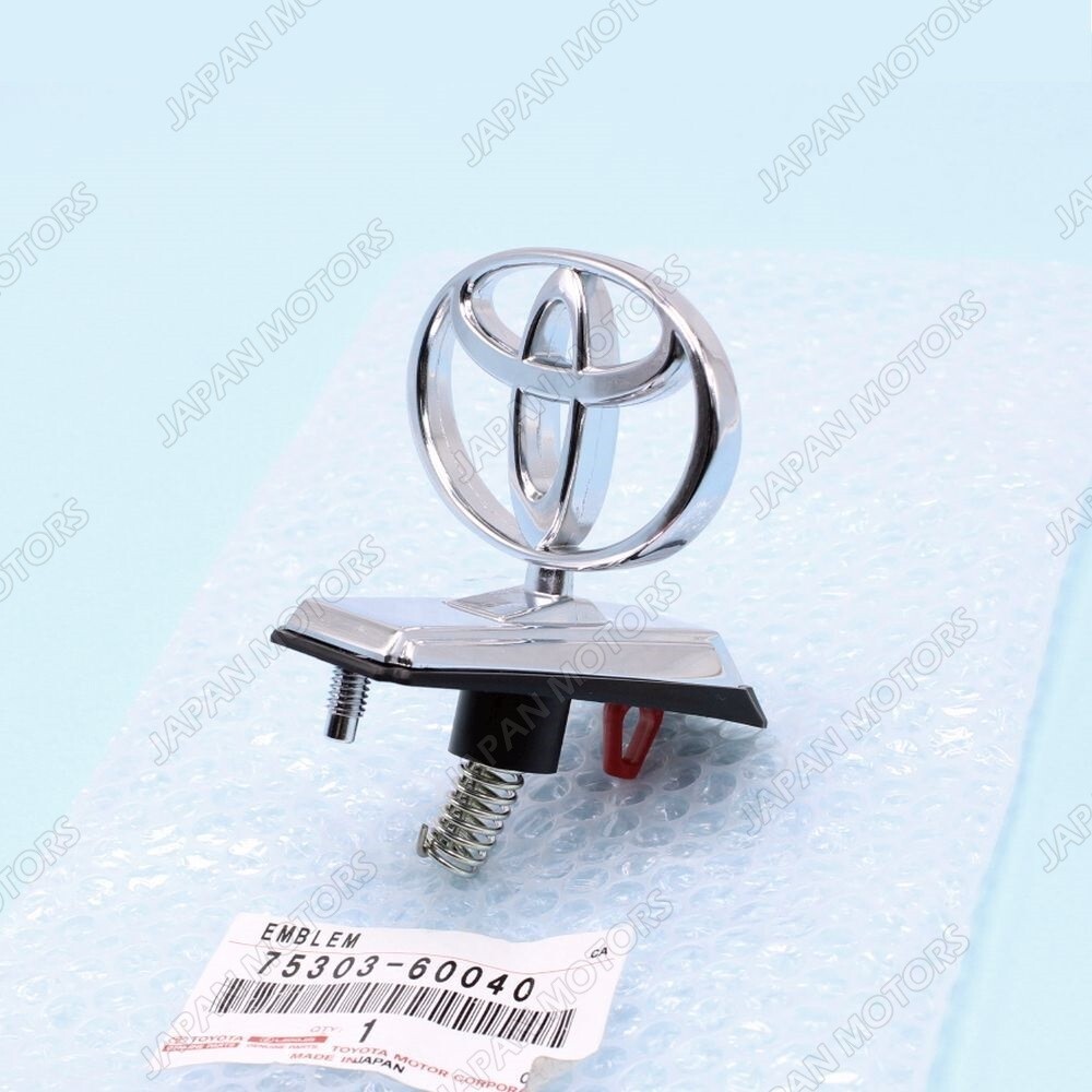 Genuine OEM Toyota Land Cruiser J70 Front Bonnet Chrome Logo Emblem ...