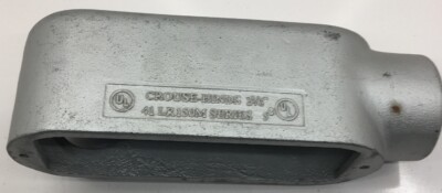 LR150M CROUSE HINDS 1-1/2-INCH FORM 5 TYPE LR MALLEABLE IRON CONDUIT OUTLET BODY | eBay