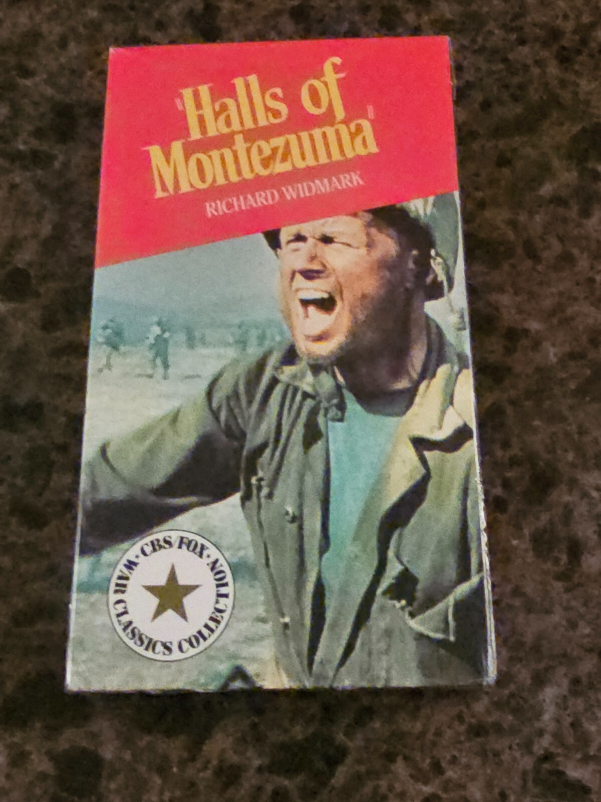 BRAND NEW Halls Of Montezuma (VHS; 1990) Richard Widmark RARE Sealed ...