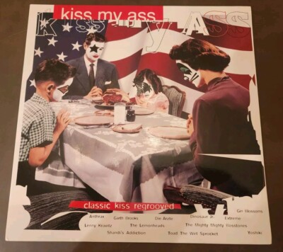 KISS MY ASS: Classic Kiss Regrooved RED LP VINYL LIMITED EDITION | eBay