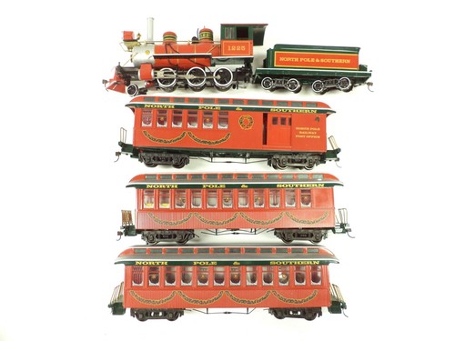 Bachmann On30 2-6-0 Steam Locomotive + 3 Passenger cars (lot ts83) | eBay