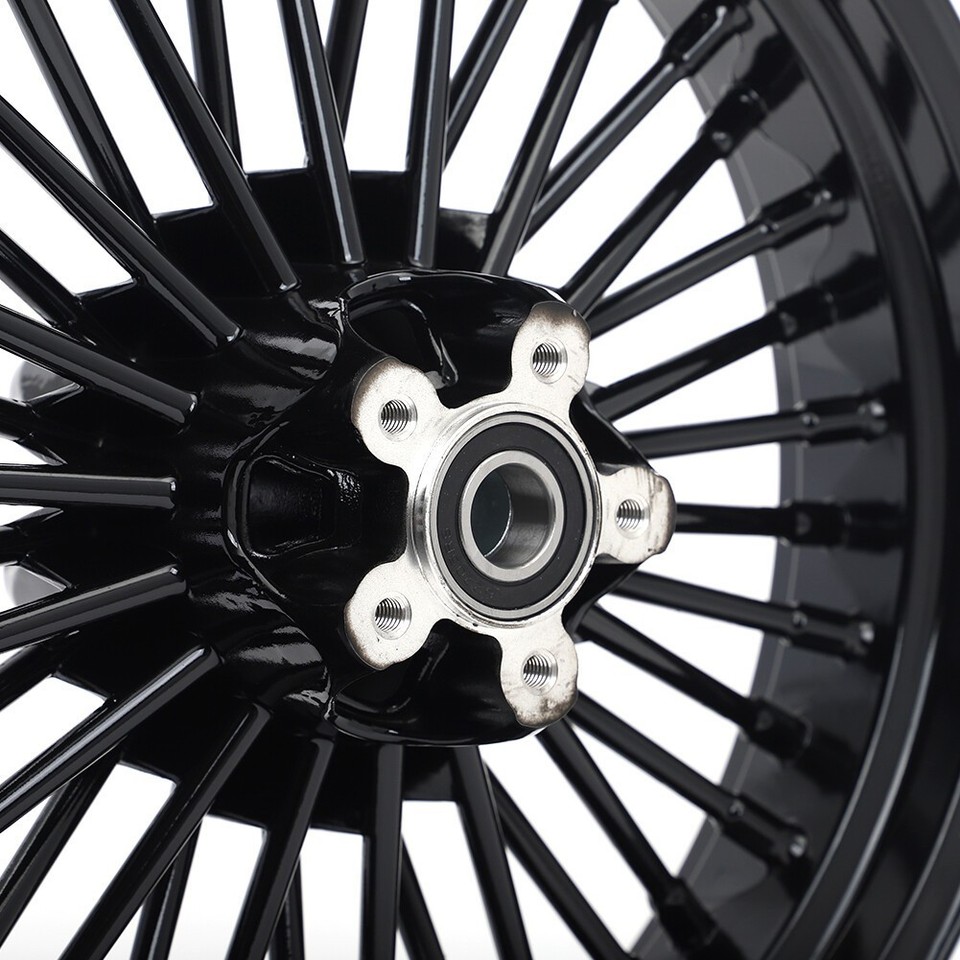 16x3.5 Fat Spoke Wheels Rims for Harley Softail Slim FLSL 2012-2021 ...