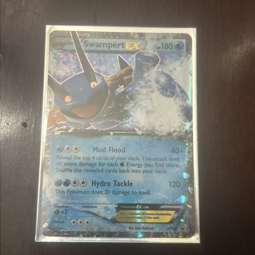 Pokémon Swampert-EX XY Black Star Promos Holo Card XY55 | eBay