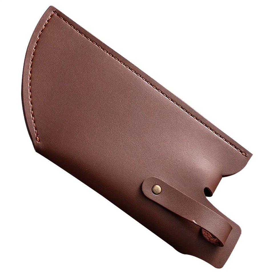 Meat Cleaver Cover Leather Chef Chopper Guard Cleaver Protector ...