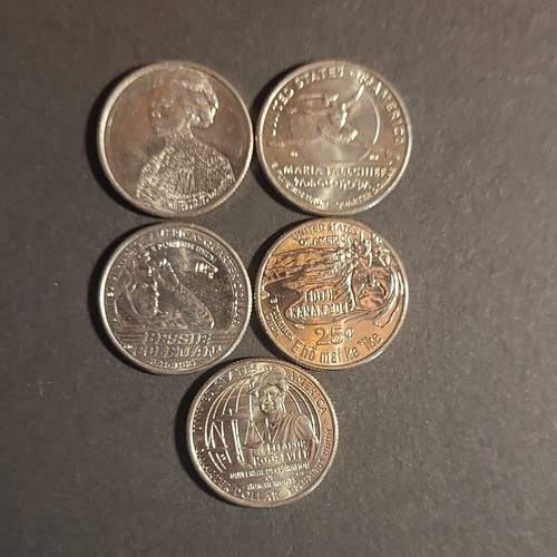 2023-P AMERICAN WOMEN QUARTERS [SET OF 5 COINS] UNC 2023P 25 CENTS | eBay