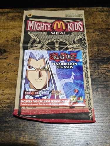 Yu-Gi-Oh Maximillion Pegasus sealed CD including Cards Pack Yugioh ...