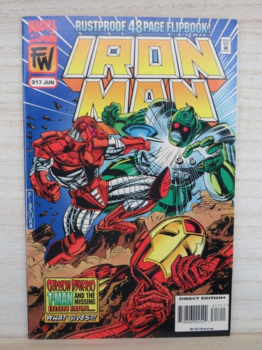 Iron Man #317 War Machine Brothers in Arms #3 May Jun 1995 - Marvel ...