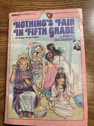 Nothing’s Fair In Fifth Grade Vintage Children’s Chapter Book 1981 | eBay