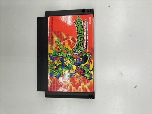 Konami Teenage Mutant Ninja Turtles Famicom Software | eBay