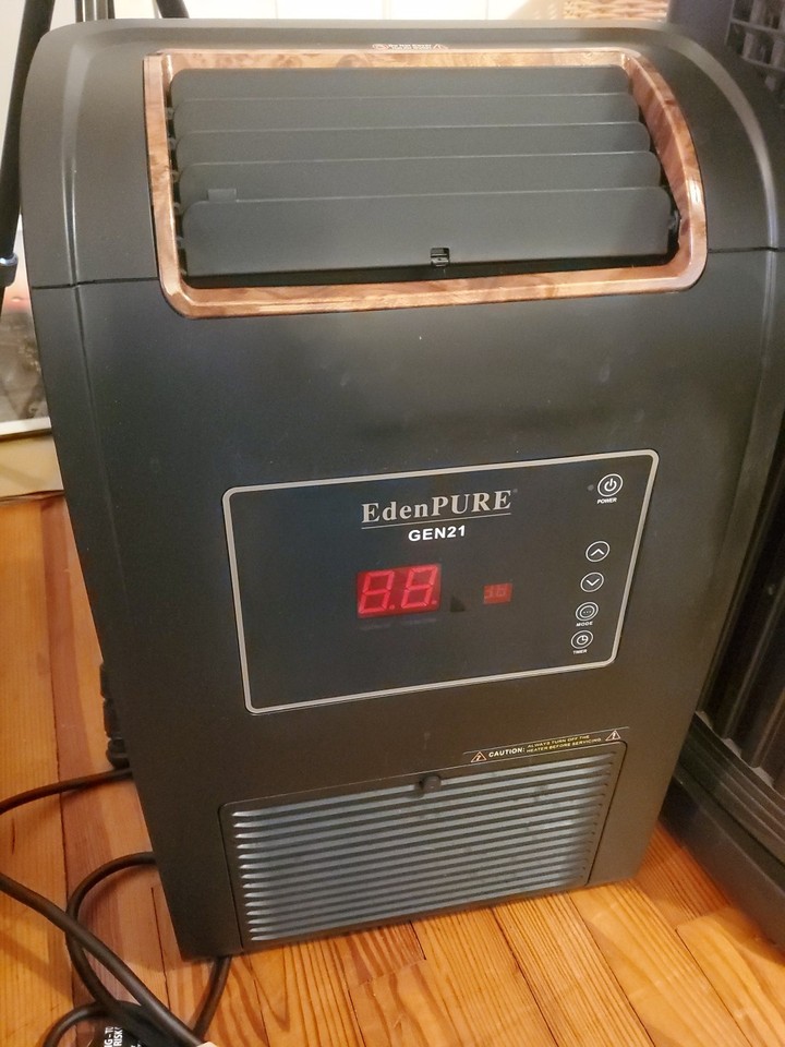 Eden Pure Gen21 Electric Space Heater / Cooler Model A5473 Very Clean ...