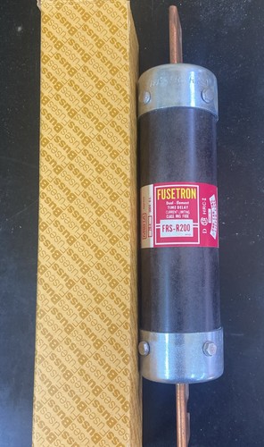 FRS-R-200 Bussmann Fusetron, 200V/600A, Never Used-Still In Box!! | eBay
