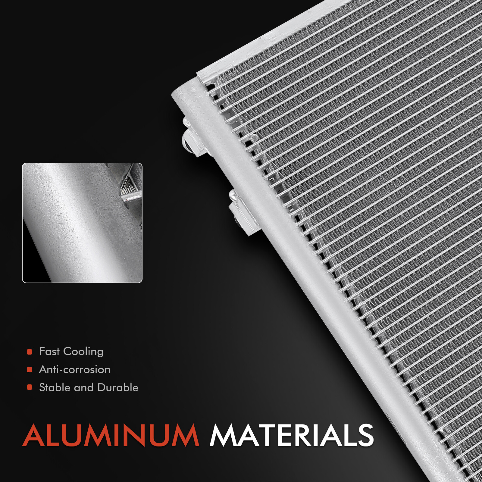 AC A/C Condenser with Receiver Drier for Toyota Camry 2012-2017 Avalon ...