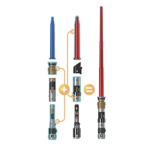 STAR WARS Lightsaber Forge OBI-Wan Kenobi Electronic Extendable Blue ...