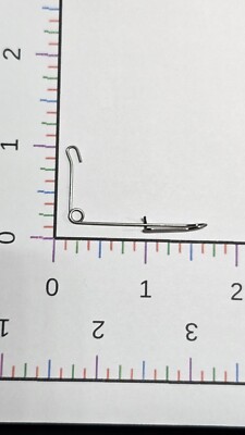 Jig spinner wire form size 3 1.5" x .75" 0.030 wire 50 pieces | eBay