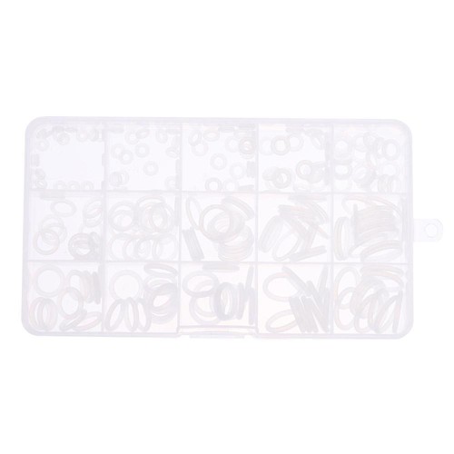 225PCS Food Grade Silicone O Rings Assortment Kits Air or Gas ...